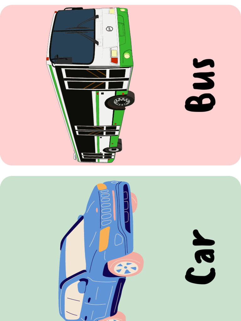 Vehicles Flashcards | PDF