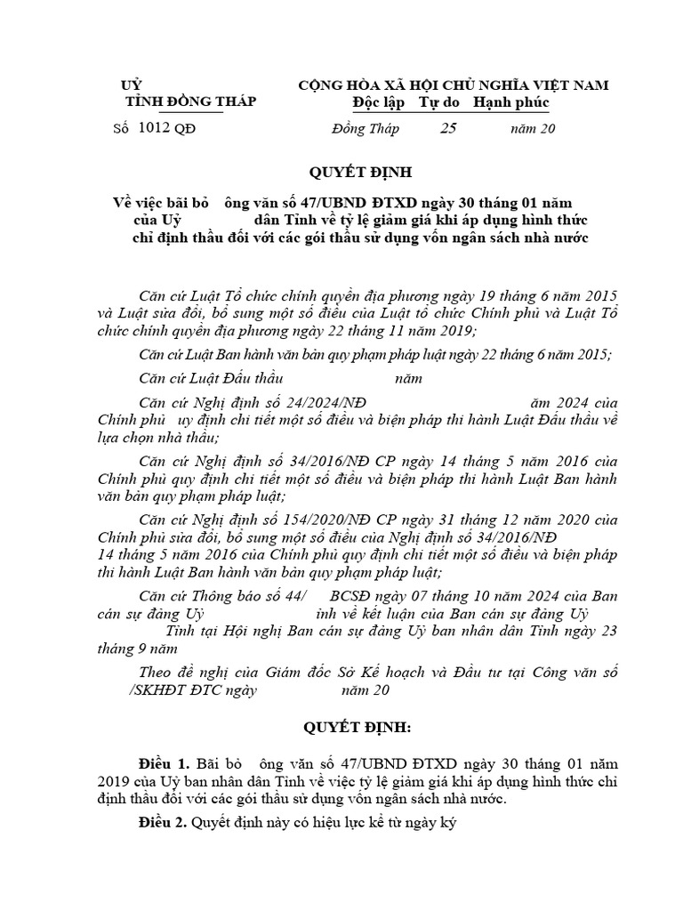 1012 - QD-bai Bo CV 47 | PDF