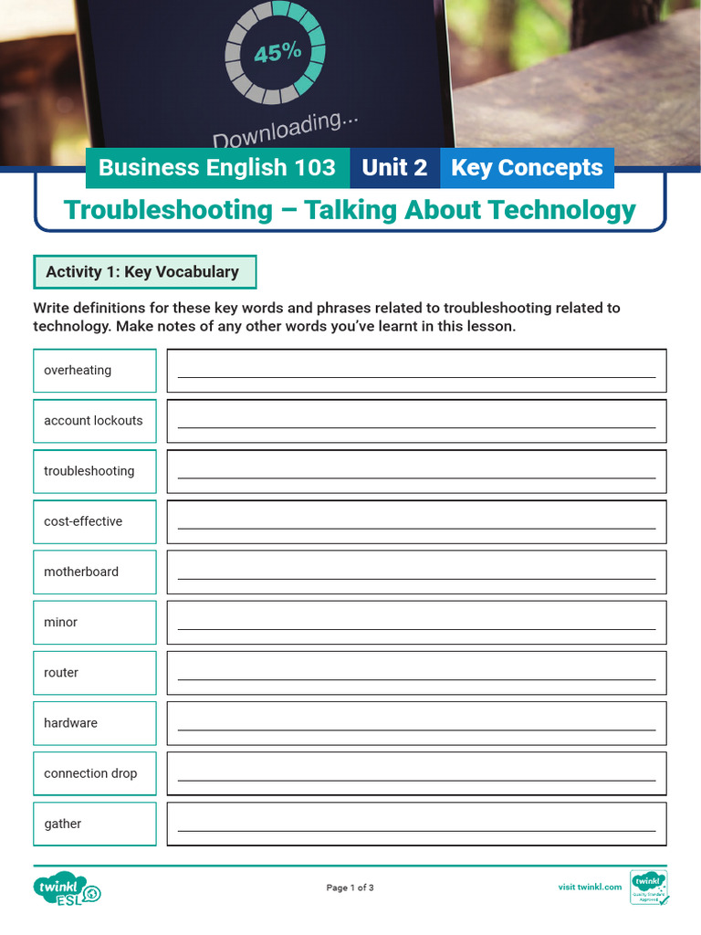 Key Concepts | PDF | English As A Second Or Foreign Language ...