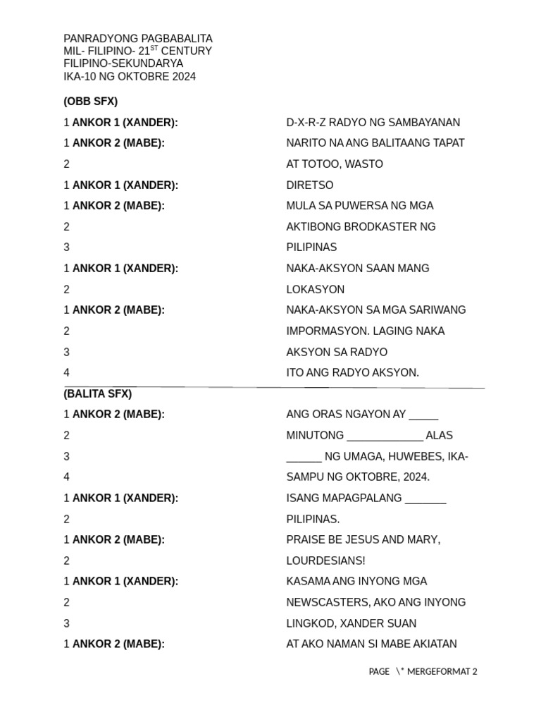Final Script Najud Promise 1 1 | PDF | Immunology | Pediatrics
