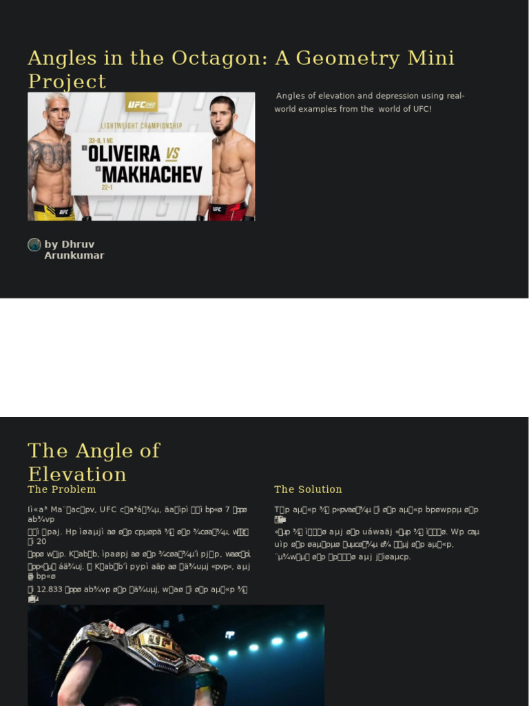 Angles in The Octagon A Geometry Mini Project | PDF | Triangle Geometry ...