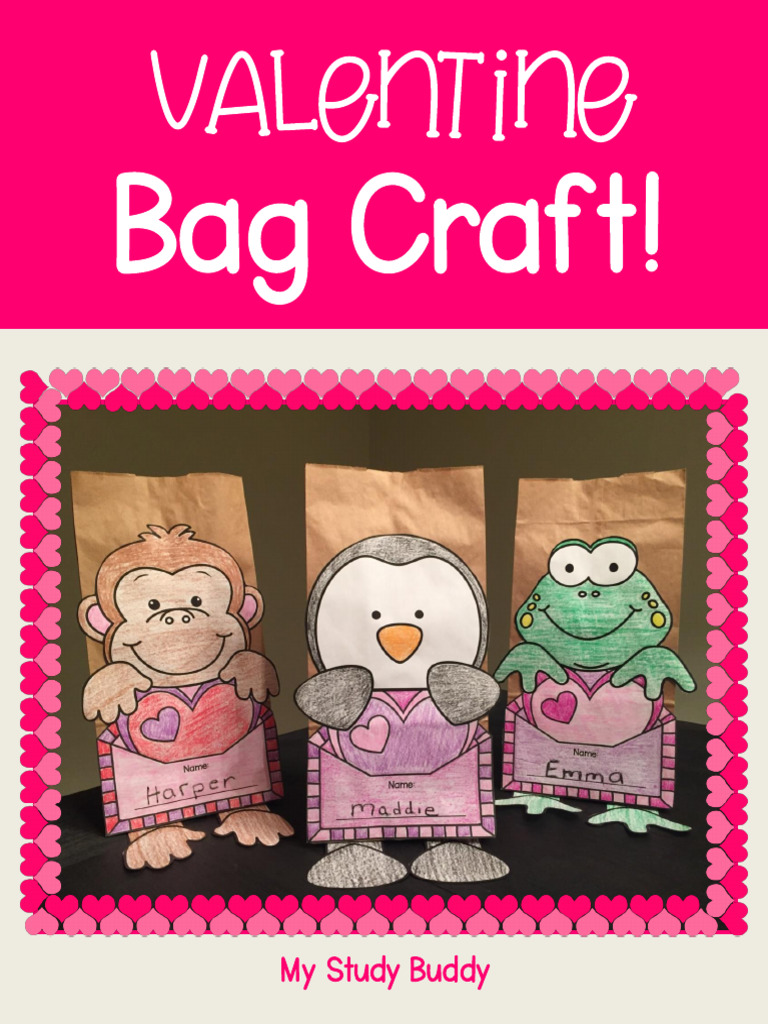 Valentine's Day Bag Craft | PDF