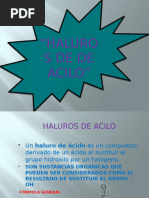 Cloruros de Acilo: Estructura y Reacciones | PDF | Grupo funcional ...