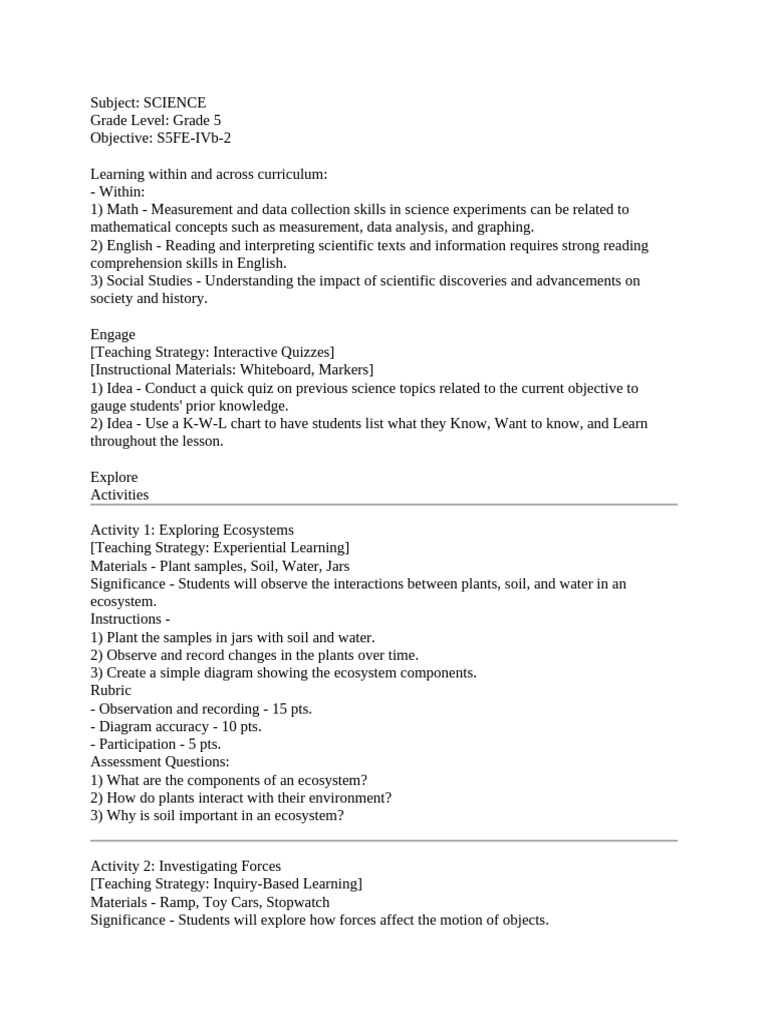 science-rock | PDF | Force | Learning