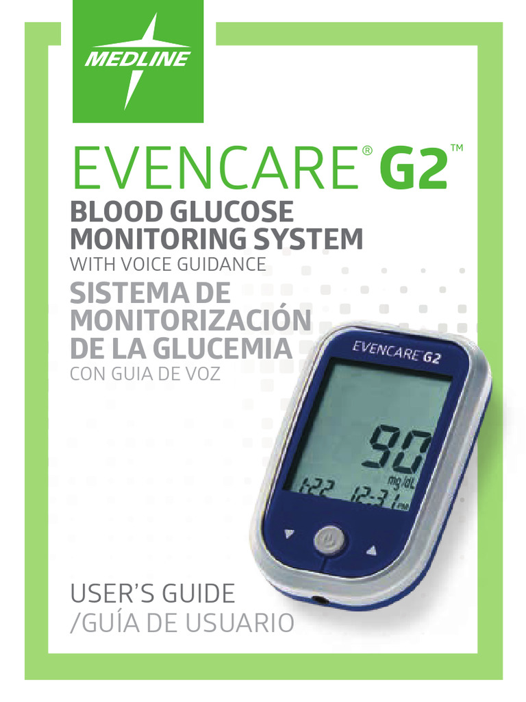 MAN - MPH1540 - EvenCare G2 Users Guide | PDF | Hypoglycemia | Medical ...
