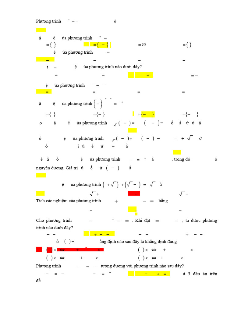 NW120-ĐỀ-3-PHƯƠNG-TRÌNH-MŨ-LOGA-ÔN-TẬP-THEO-BÀI-Chỉ có đề | PDF