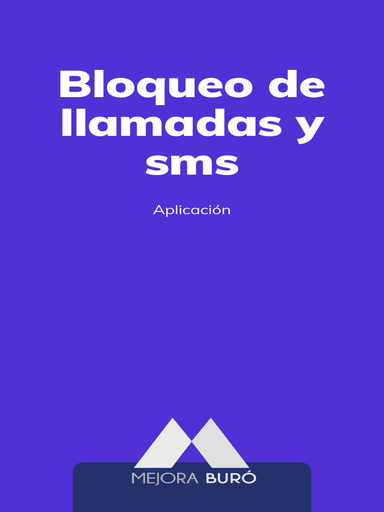 Aplicación de Bloqueo | PDF