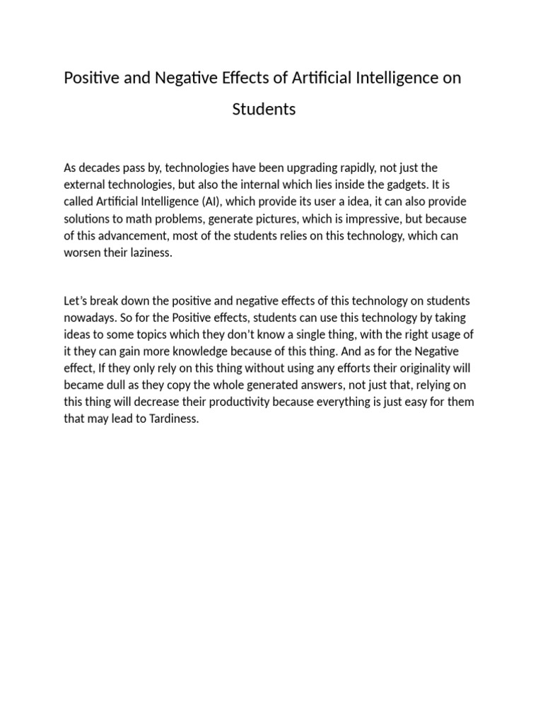 Positive-and-Negative-Effects-of-Artificial-Intelligence-on-Students 2 ...