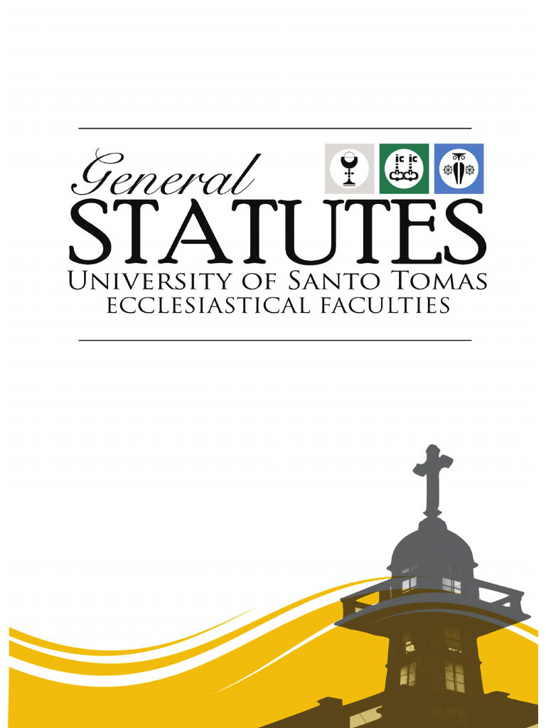 UST Ecclesiastical Faculties Statutes | PDF | Academic Degree | Thesis