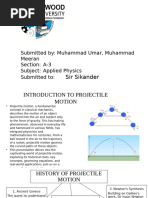Understanding Projectile Motion Basics | PDF | Technology & Engineering