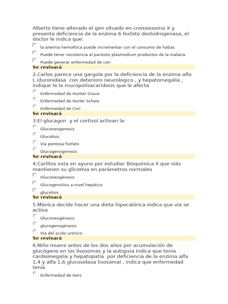 Casos Clinicos Bioqui | PDF | Glucógeno | Metabolismo