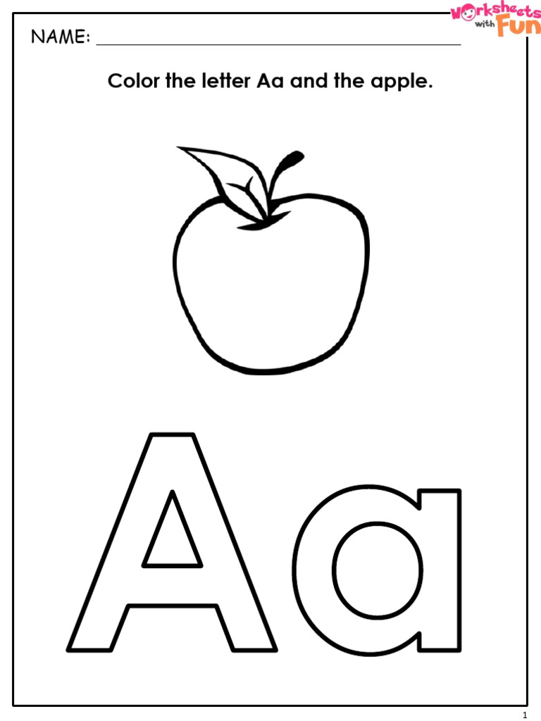 Preschool Curriculum Worksheets | PDF | Color | Shape