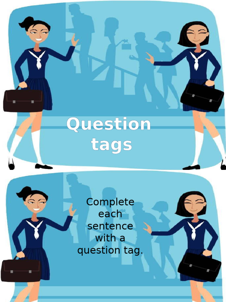 Question Tags Fun Activities Games 22349 | PDF