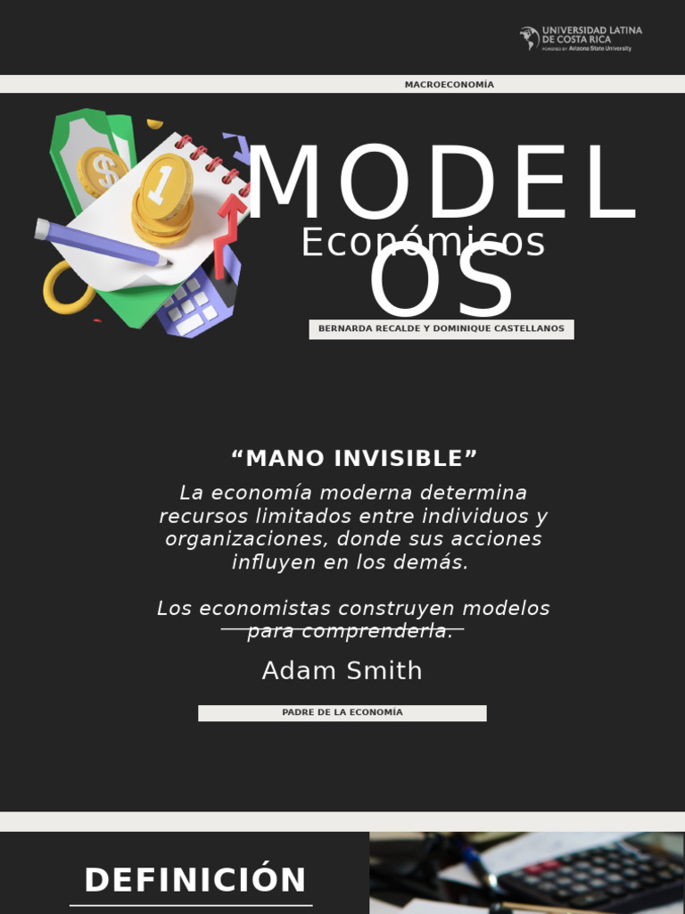 Modelos Económicos - Recalde y Castellanos | PDF | Ciencias económicas ...