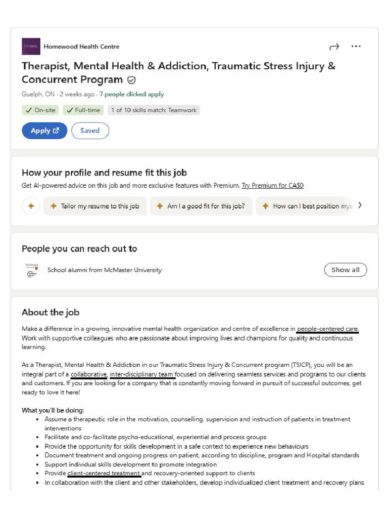 Job Posting Linkedin | PDF