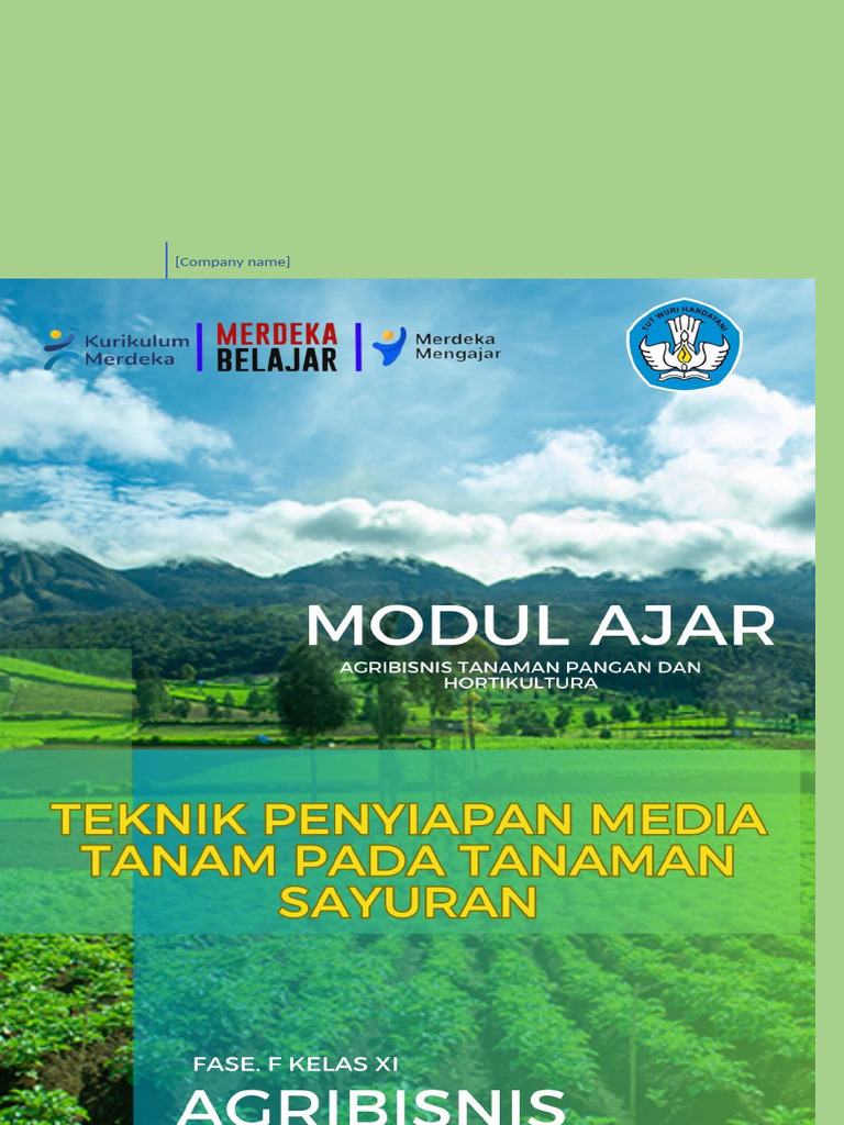 Modul Ajar Agribisnis Tanaman Pangan Dan Hortikultura - Teknik ...