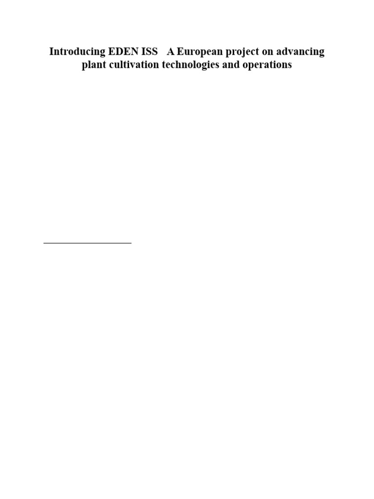 Ices-2015-58 - Eden Iss - Final | PDF | International Space Station ...