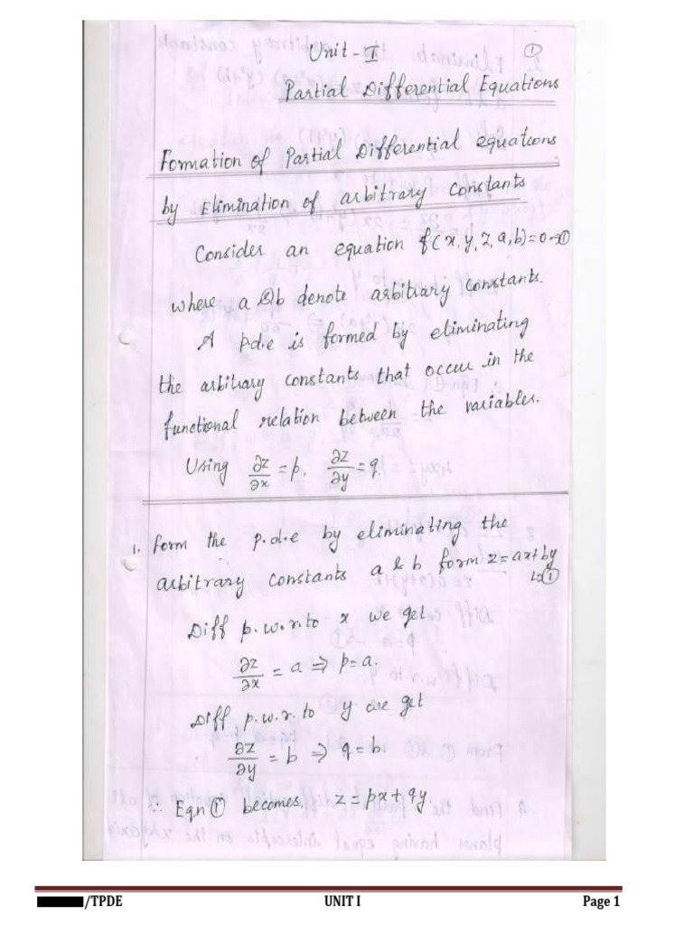 MA3351-Transforms and Partial Differential Equations 02- By LearnEngineering.in | PDF ...