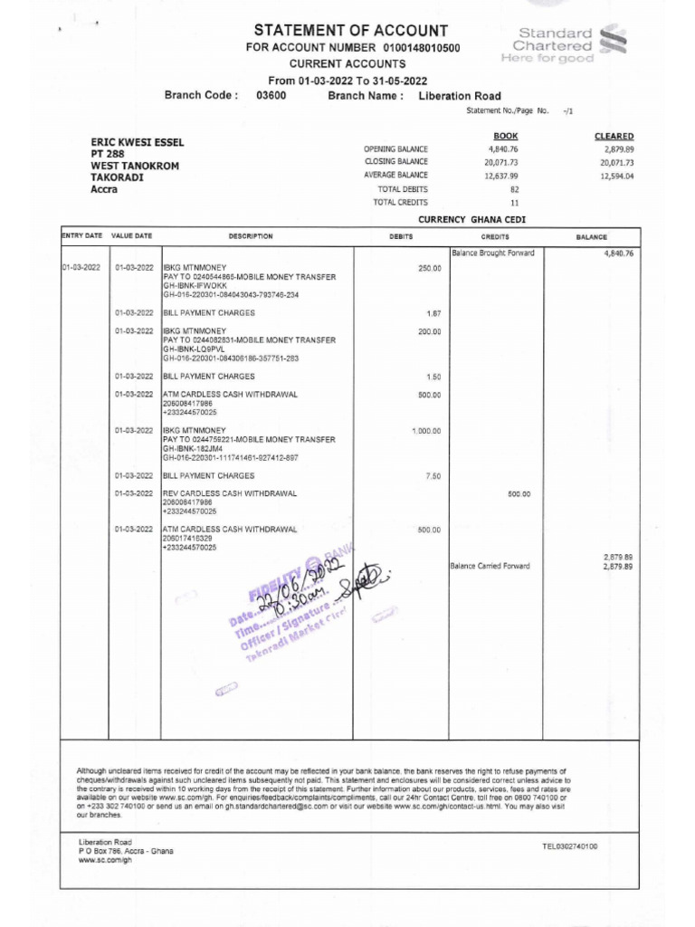 EMPL - Eric Kwesi Essel_1 2 | PDF