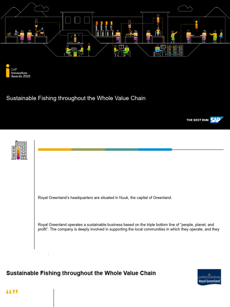 Royal Greenland's Digital Fishing Transformation | PDF | Mobile App | Cloud Computing