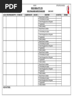 ESD CHECK SHEET | PDF | Power (Physics) | Electronic Engineering