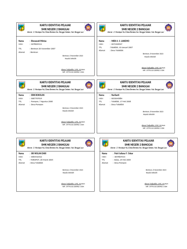 Kartu Identitas | PDF