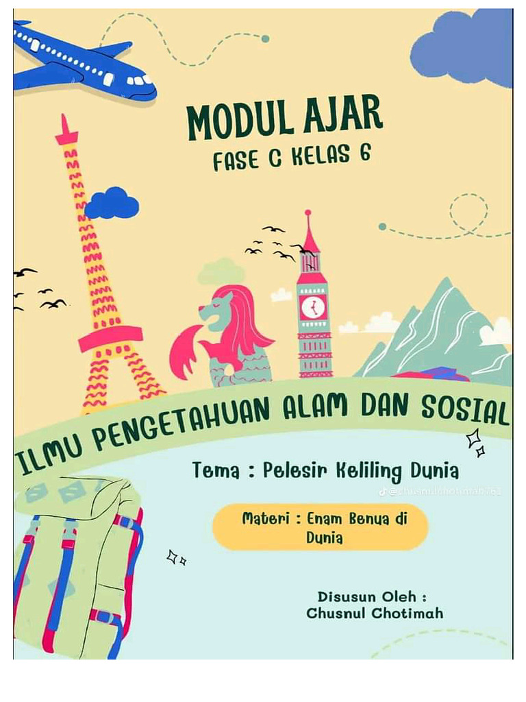 Modul Ajar IPAS Kls 6 Tema Keliling Dunia | PDF
