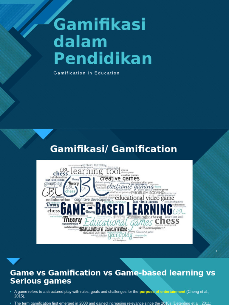9.1 Gamifikasi Dalam Pendidikan | PDF | Learning | Cognition