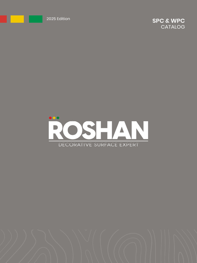 Roshan SPC & WPC Flooring Catalog 2025 | PDF | Flooring | Ultraviolet