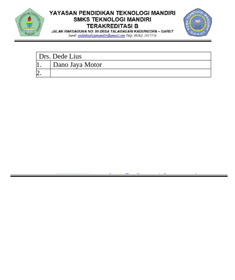 Format Amplop 2022 | PDF