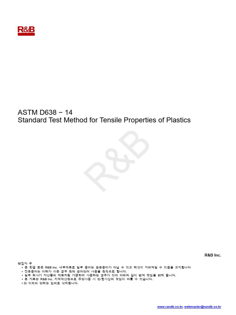 ASTM D638 - 14 Standard Test Method for Tensile Properties of Plastics ...