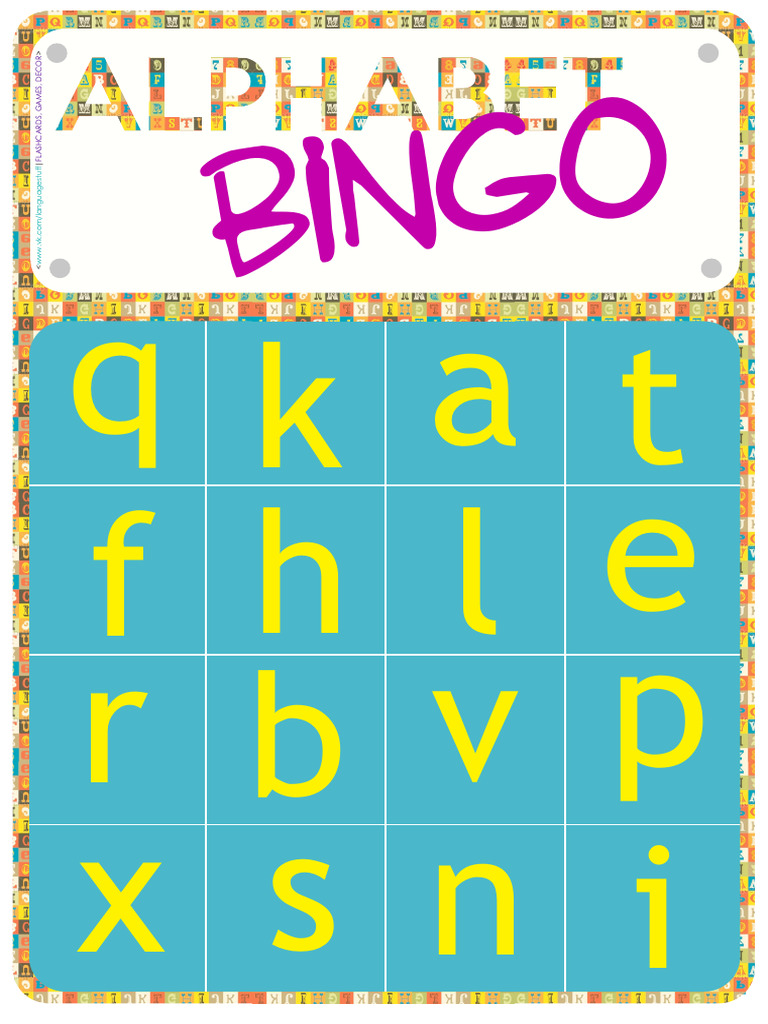 Alphabet Bingo Free | PDF