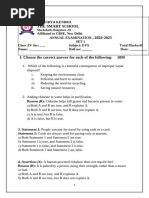AQAD Class 3 Questions & Answers | PDF