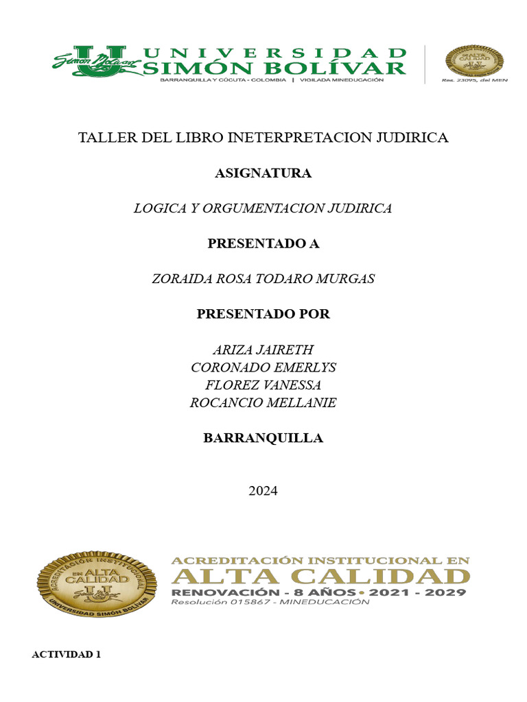 Lógica Y Argumentación Jurídica Pdf Juez Caso De Ley