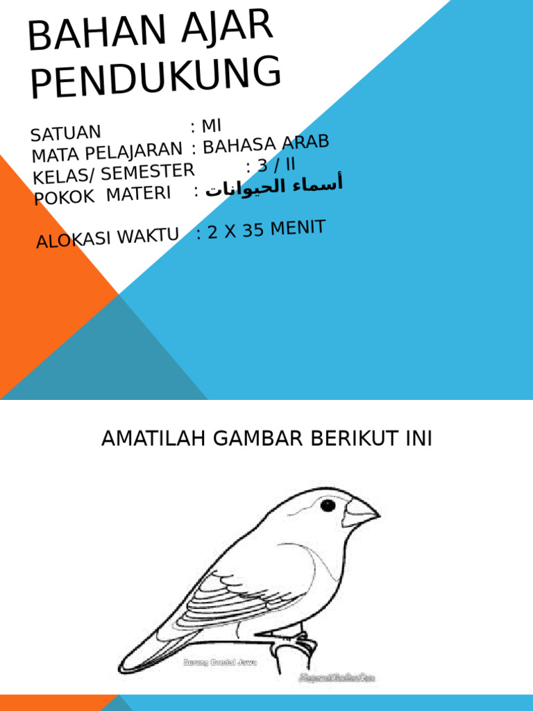 Mi 3 Dars 8 Bahan Ajar Pendukung | PDF