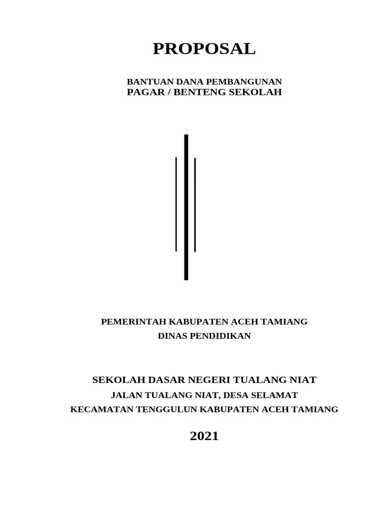 Proposal Pembuatan Pagar | PDF
