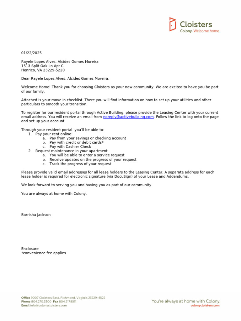 Carta Do Cloisters | PDF