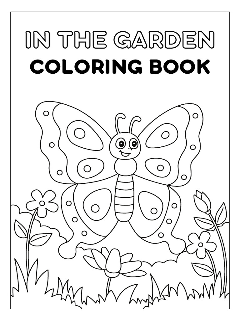 In The Garden Coloring Book | PDF