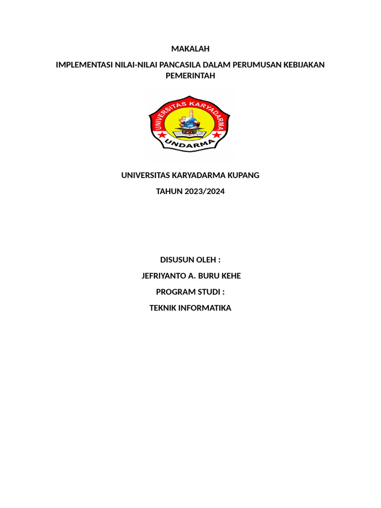 Makalah 2 | PDF
