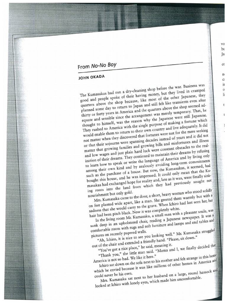 Okada - No No Boy | PDF