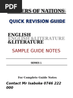 GUIDE NOTES - FATHERS OF NATIONS by Paul Vitta | PDF