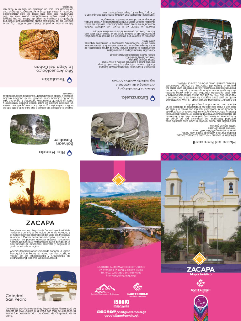 Descubre Zacapa: Museos y Atractivos Turísticos | PDF