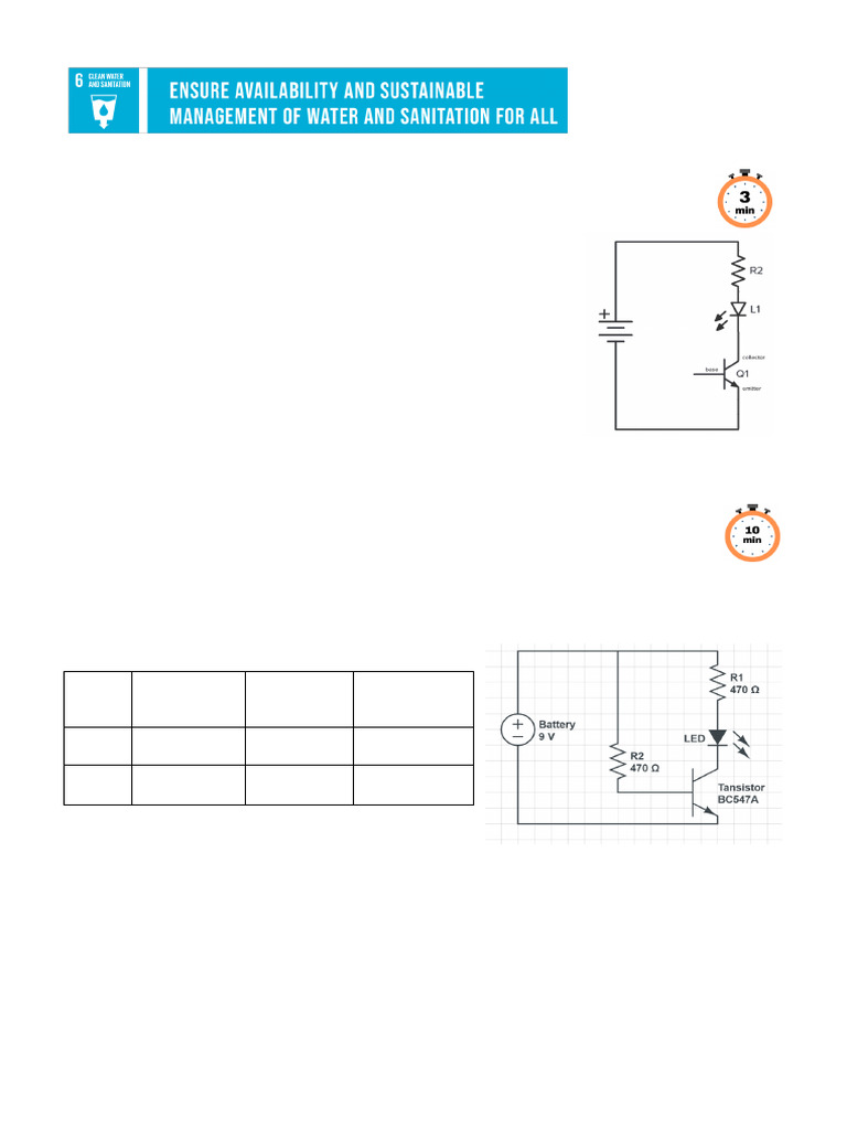 G6 S22 Student Record Sheet | PDF | Transistor | Electrical Network