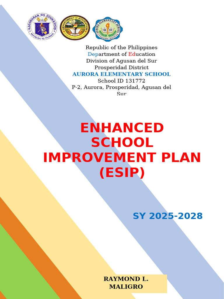 1.SIP 2025 2028.docx School Profile Final Na Gyud | PDF | Schools | Teachers