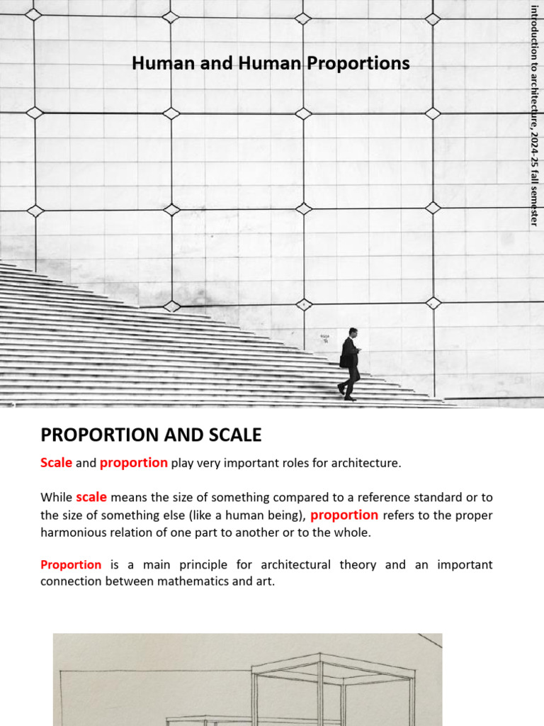 2-Scale Proportion and Architecture | PDF