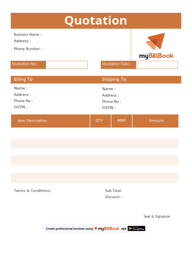 Quotation Format in Word | PDF