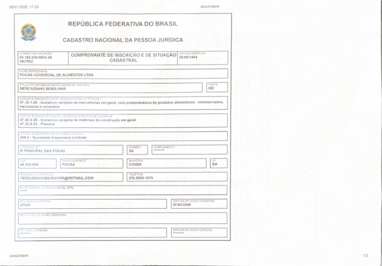 CNPJ | PDF