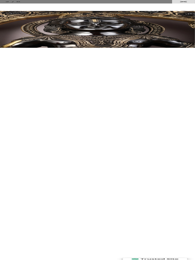 Magnificent Superfine Brass Ayodhya Ram Lalla Statue - 53 Black Finis ...