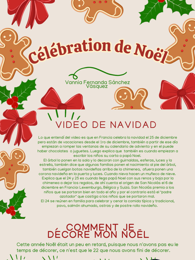 Celebración de Navidad en Francia | PDF