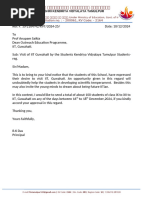 Relieving Certificate for External Examiner | PDF | Domestic Policy ...